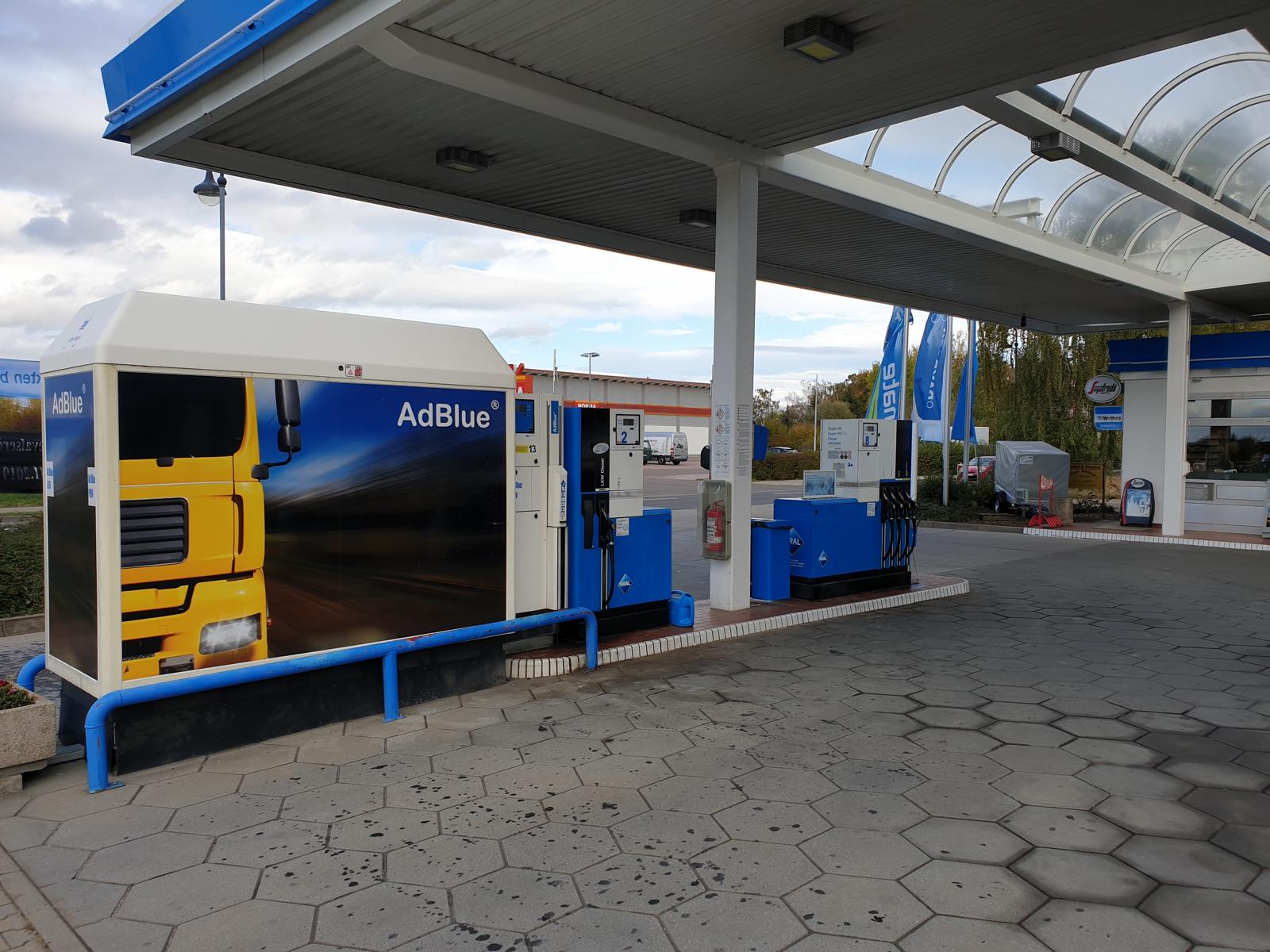 Tankstelle Mit Adblue Zapfsaule In Der Nahe Preise